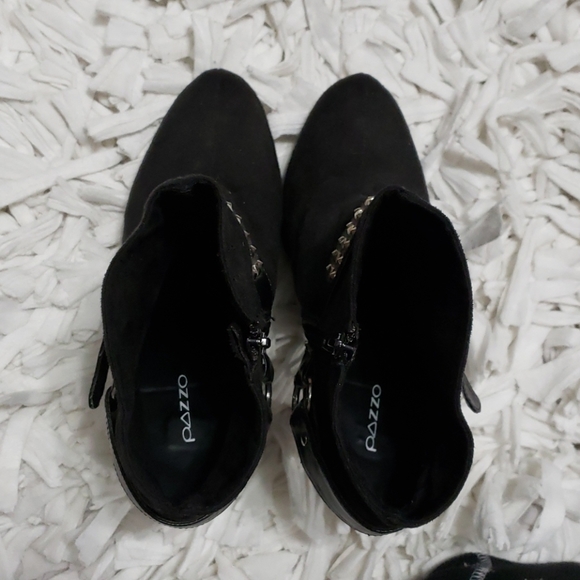 PAZZO | Shoes | Black High Heeled Booties | Poshmark